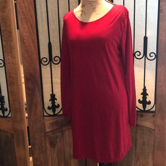 Dresses | One Size Red Dress | Poshmark